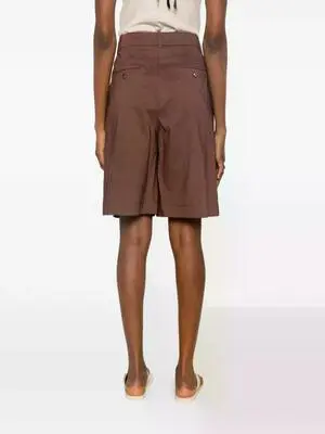 Pinko Tailored Linen-blend Shorts