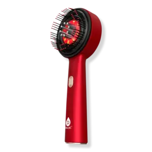 PURSONIC 3-in-1 Led Therapy Scalp & Hair Treatment Brush - Red