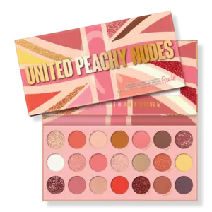 RUDE United Peachy Nudes 21 Pressed Pigment & Shadows Palette - One-color