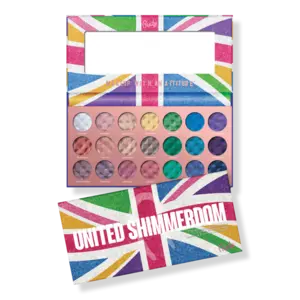 RUDE United Shimmerdom 21 Shimmer Eyeshadow Palette - One-color