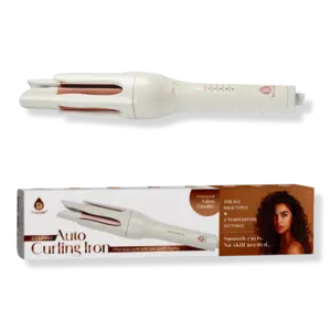 PURSONIC Automatic Curling Iron - White