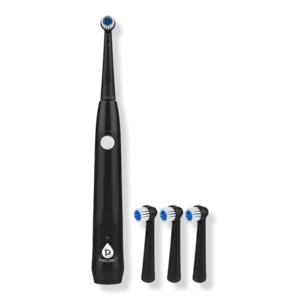 PURSONIC Usb Rechargeable Electric Rotary Toothbrush Black - One-color