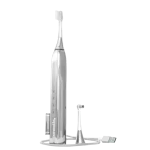 SUPERSMILE Zina45 Sonic Pulse Toothbrush - Chrome Silver