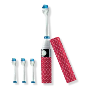 PURSONIC Portable Electric Toothbrush - Red