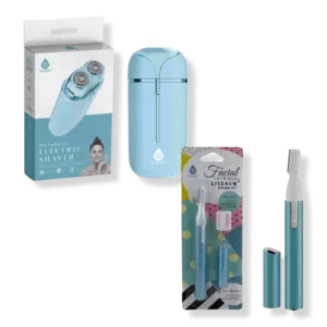PURSONIC Facial Trimming, Brow Styling, And Painless Shaving In One Kit - One-color