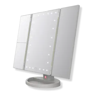 PURSONIC Tri-fold Vanity Makeup Mirror One-color
