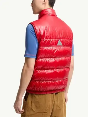 Moncler Uychi Padded Vest - Red