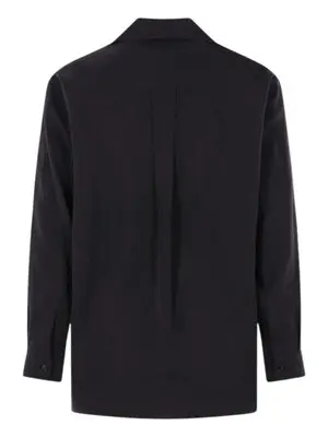 LEMAIRE Convertible Shirt - Black
