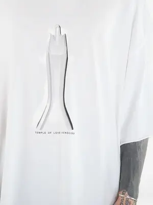 Rick Owens Level T T-shirt - White