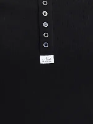 MAGLIANO Henley T-shirt - Black
