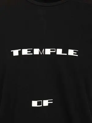 Rick Owens Level T T-shirt - Black