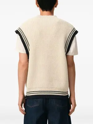 Ami De Coeur Vest - White