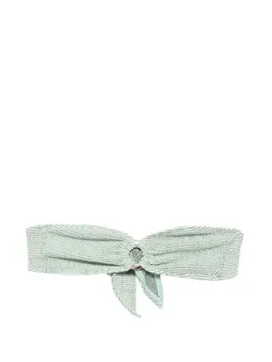 Bond Eye Bandeau Bikini Top - Green