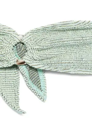 Bond Eye Bandeau Bikini Top - Green