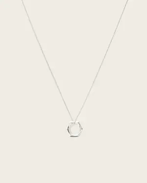 ALLSAINTS AllSaints Clara Small Necklace Warm Silver