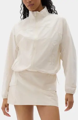 HALFDAYS Packable Jacket - Oatmilk
