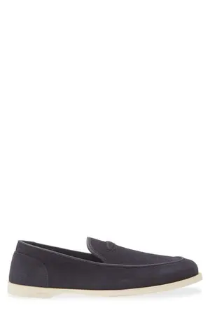 John Lobb Pace Oval Loafer - 5a-navy