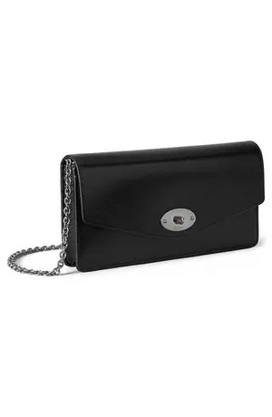 Mulberry Darley Leather Clutch - Black