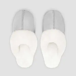 TOGAS Suede Slippers - Grey