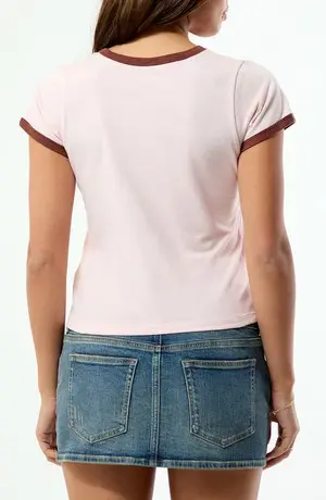 PACSUN Sunset Skimmer Ringer Graphic T-shirt