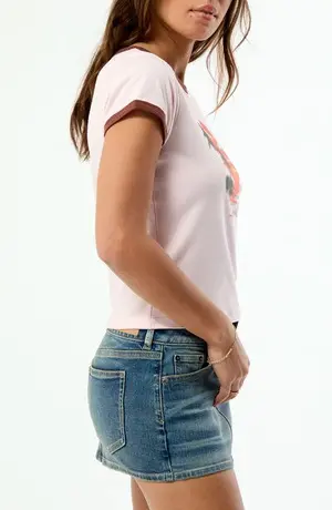 PACSUN Sunset Skimmer Ringer Graphic T-shirt