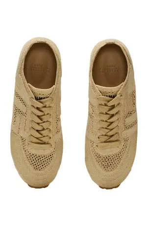 Balmain Racer 45 Macramé Trainers - Beige