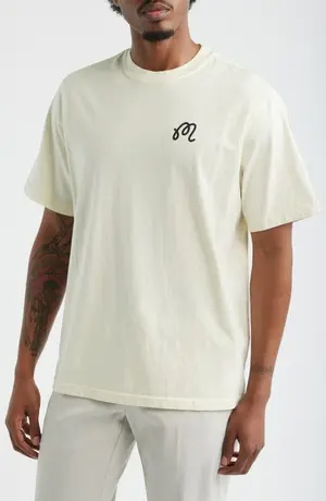 MALBON Bermuda Origin Graphic T-shirt