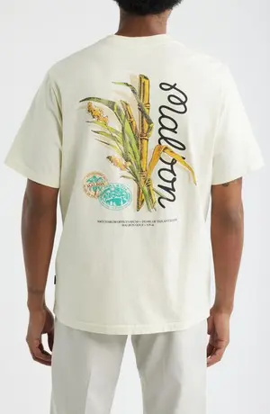 MALBON Bermuda Origin Graphic T-shirt