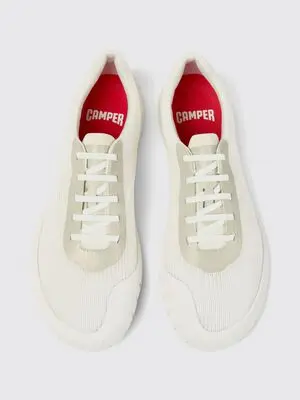 Camper Peu Path+ Recycled Fabric Lace-up Sneakers - White