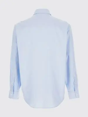 AMI Paris Casual Cotton Shirt - Gnawed Blue