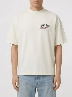REPRESENT Printed Cotton T-shirt - White
