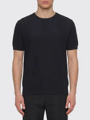 Giorgio Armani Cotton Blend Crew Neck Sweater