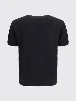 Giorgio Armani Cotton Blend Crew Neck Sweater