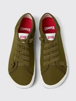 Camper Peu Rambla Ii Recycled Cotton Sneakers - Green