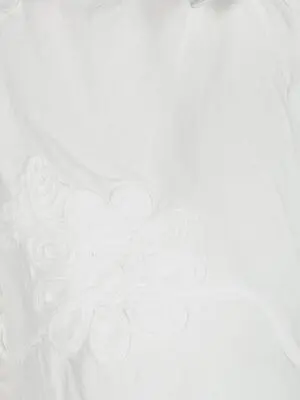 ROTATE BY BIRGER CHRISTENSEN Embroidered Cotton Shirt - White