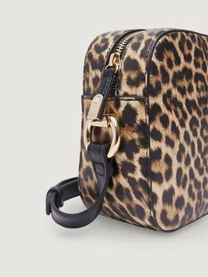 Liu Jo Animal Print Synthetic Leather Crossbody Bag