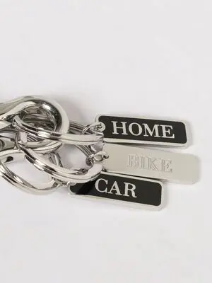 Church's Brass Keychain With Charms