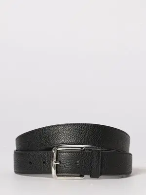 Church's Hammered Leather Belt - Black