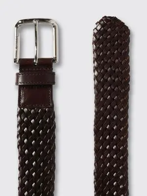Church's Woven Leather Belt - Brown