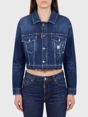 Dsquared2 Button Detailed Jackets For Women