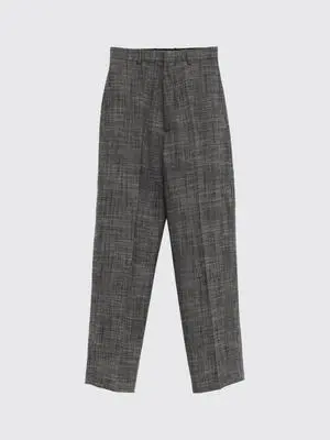 Phoebe Philo Silk And Linen Tailored Wide-leg Trousers