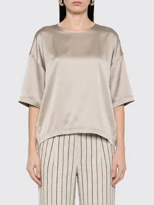 Brunello Cucinelli Drop Shoulder Blouses