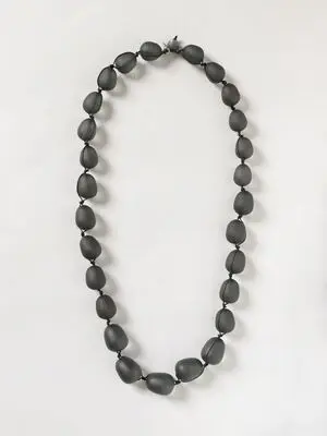 Emporio Armani Resin Necklace With Synthetic Pearls - Blue