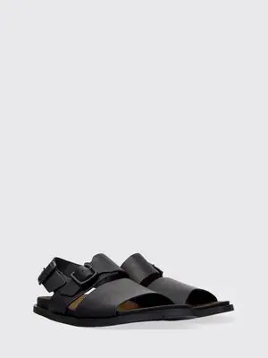 Camper Smooth Leather Buckled Slingback Sandals