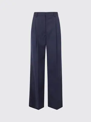 Filippa K Greyblue Wool Blend Tailored Trousers - Blue