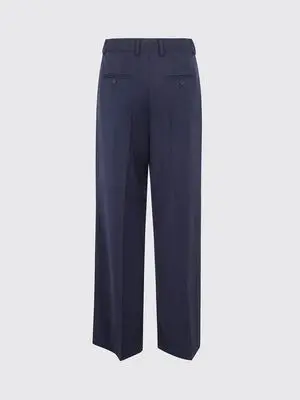 Filippa K Greyblue Wool Blend Tailored Trousers - Blue