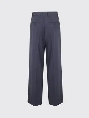 Filippa K Greyblue Wool Blend Tailored Trousers - Grey