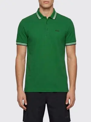 BOSS Polo Shirt Men Green