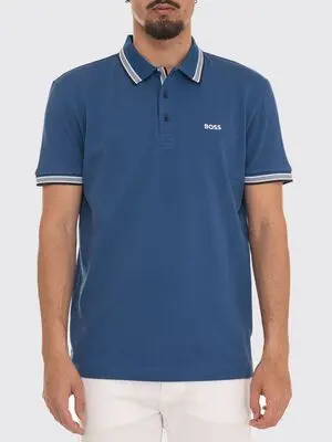 BOSS Polo Shirt Men Sea