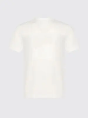 BOSS Printed Cotton T-shirt - White